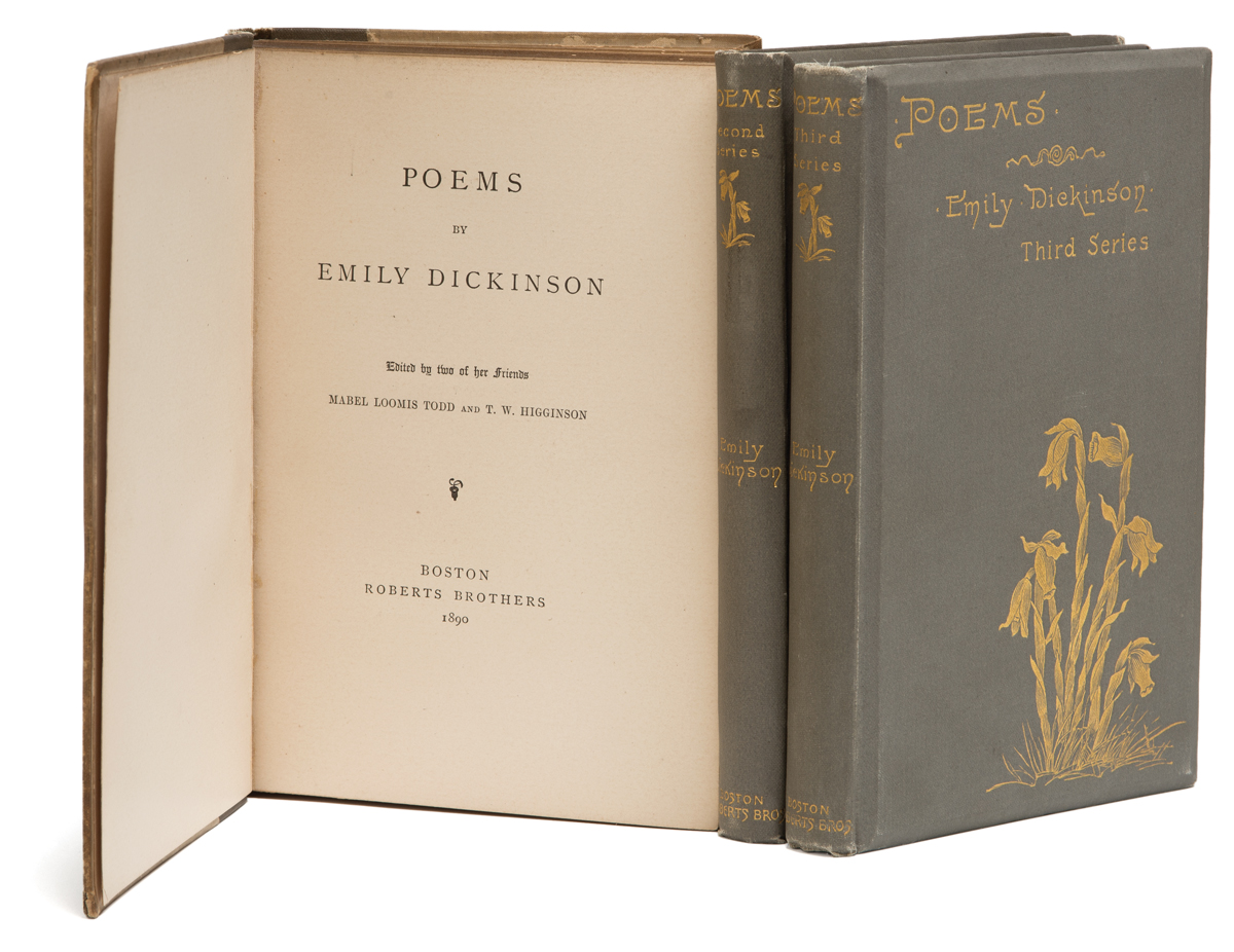 Emily Dickinson’s poems | The 19th Century Rare Book and Photograph Shop