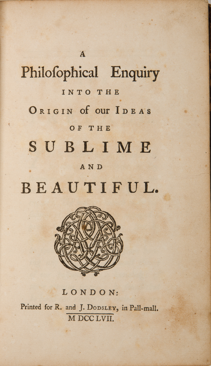 Burke Sublime and Beautiful | The 19th Century Rare Book and Photograph ...